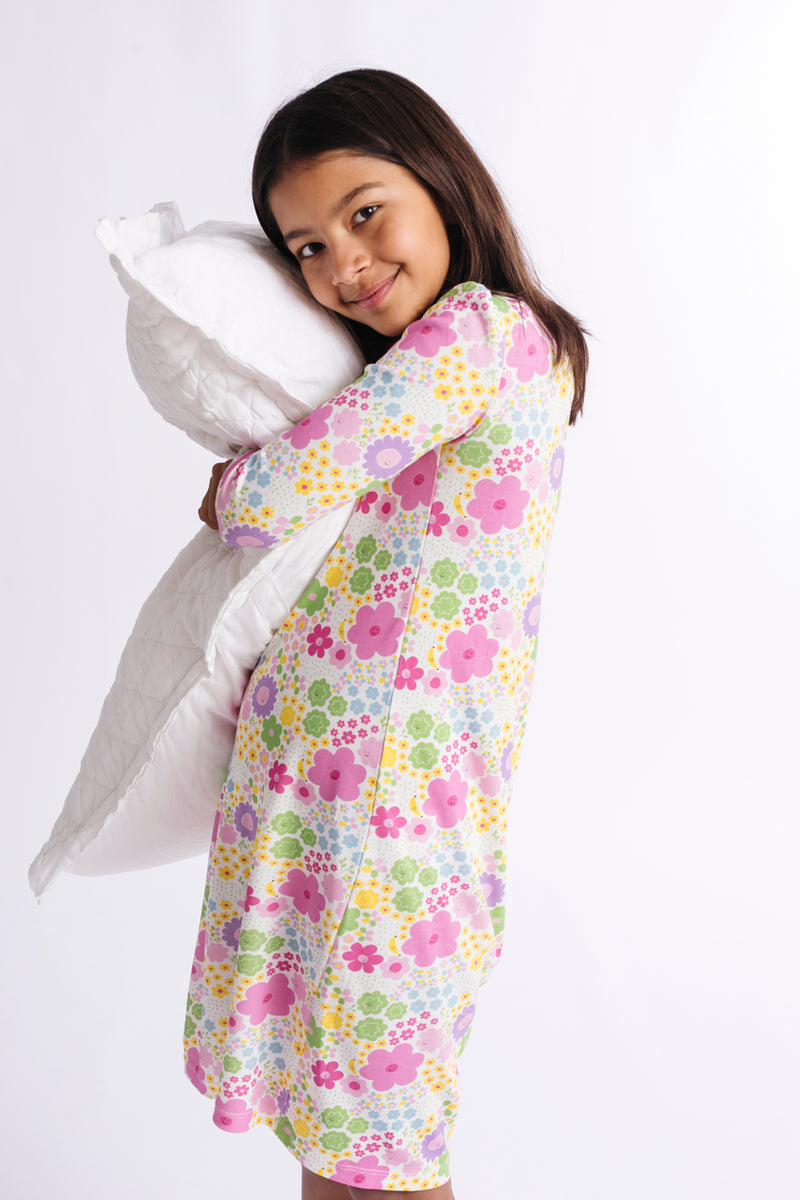 Flower Power Organic Pima Cotton Dodo Dress – Dodo Banana